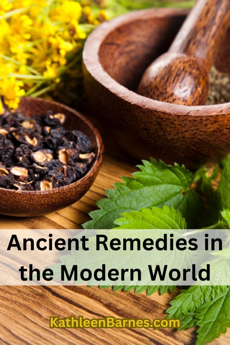 Ancient Remedies in the Modern World – KathleenBarnes.com